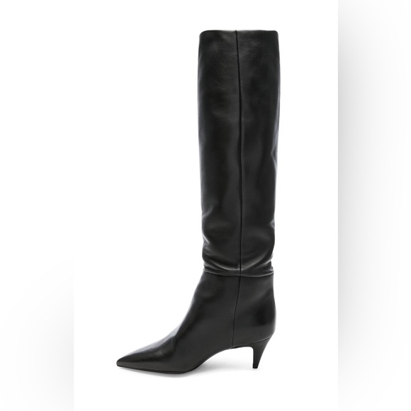 Yves Saint Laurent | Shoes | Saint Laurent Leather Charlotte Kitten ...